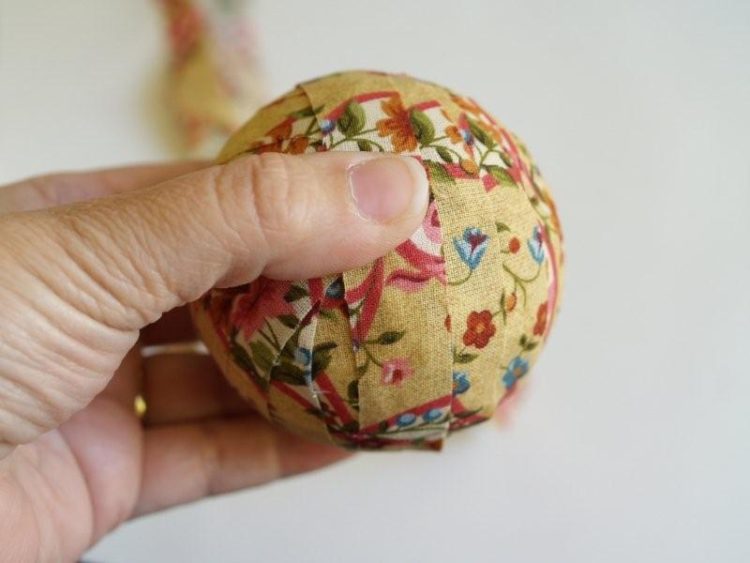 Fabric Decor Balls