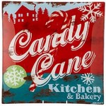 Candy Cane Kitchen Sign