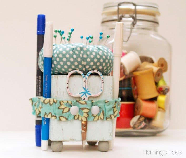 Cute Little Sewing Tool Caddy