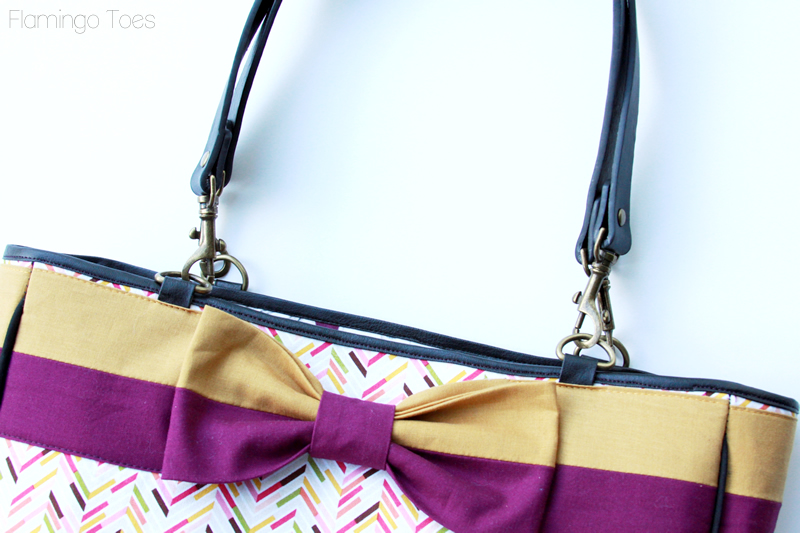 Attaching Handles to Bag