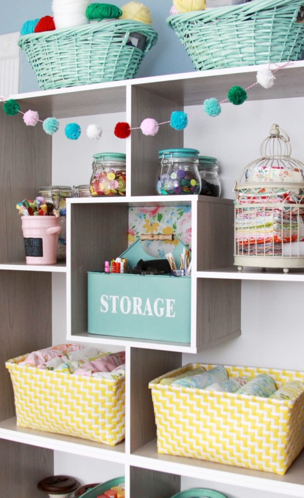 Creative Craft Room Storage