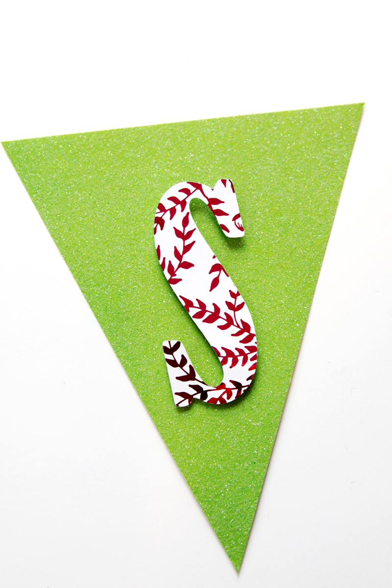 DIY Summer Time Pennant Banner