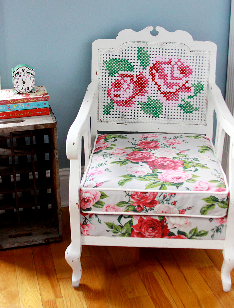 Cross Stitch Chair