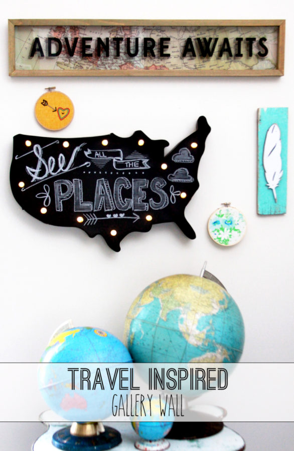 Travel Inspired Gallery Wall
