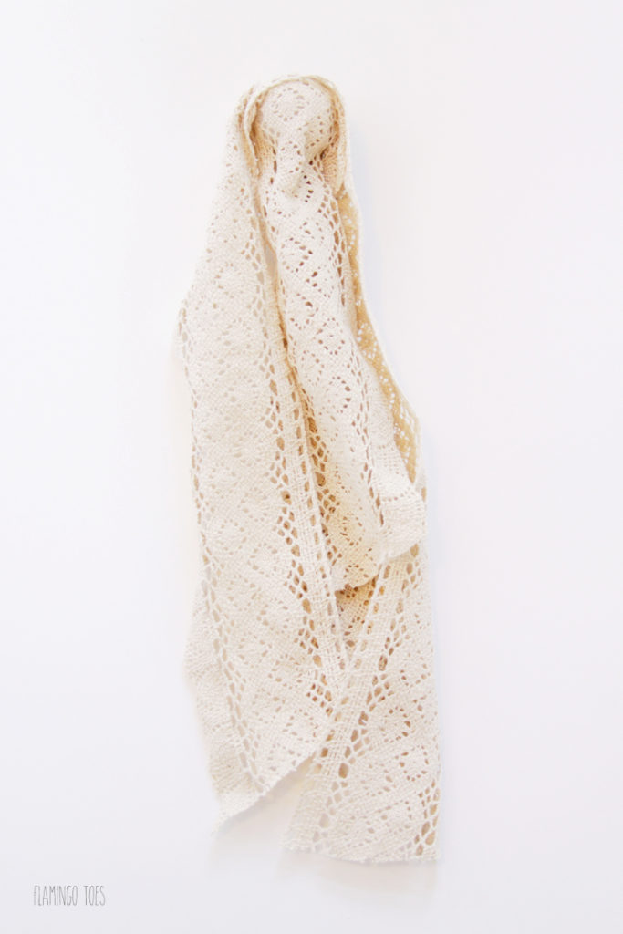 Spooky Vintage Lace Ghosts