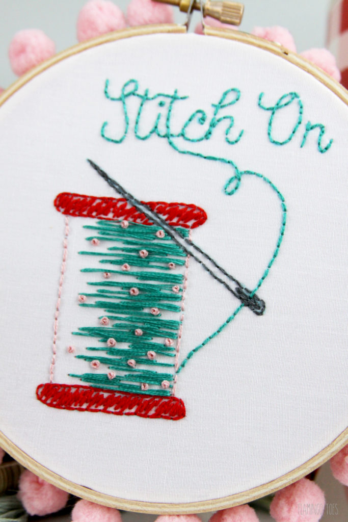 Stitch On – Free Embroidery Pattern