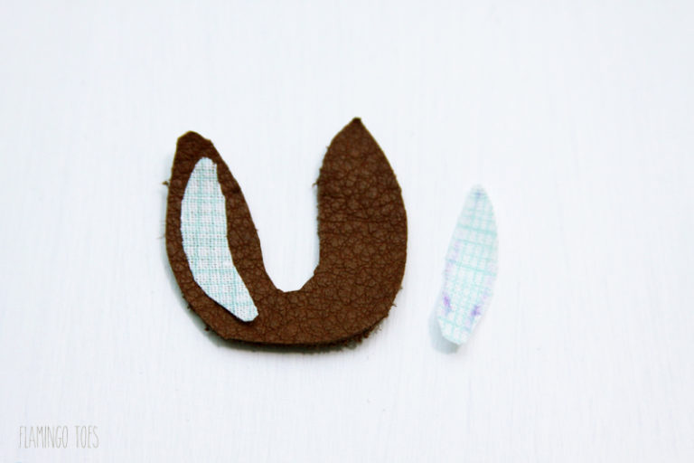 DIY Embroidered Bunny Pendant