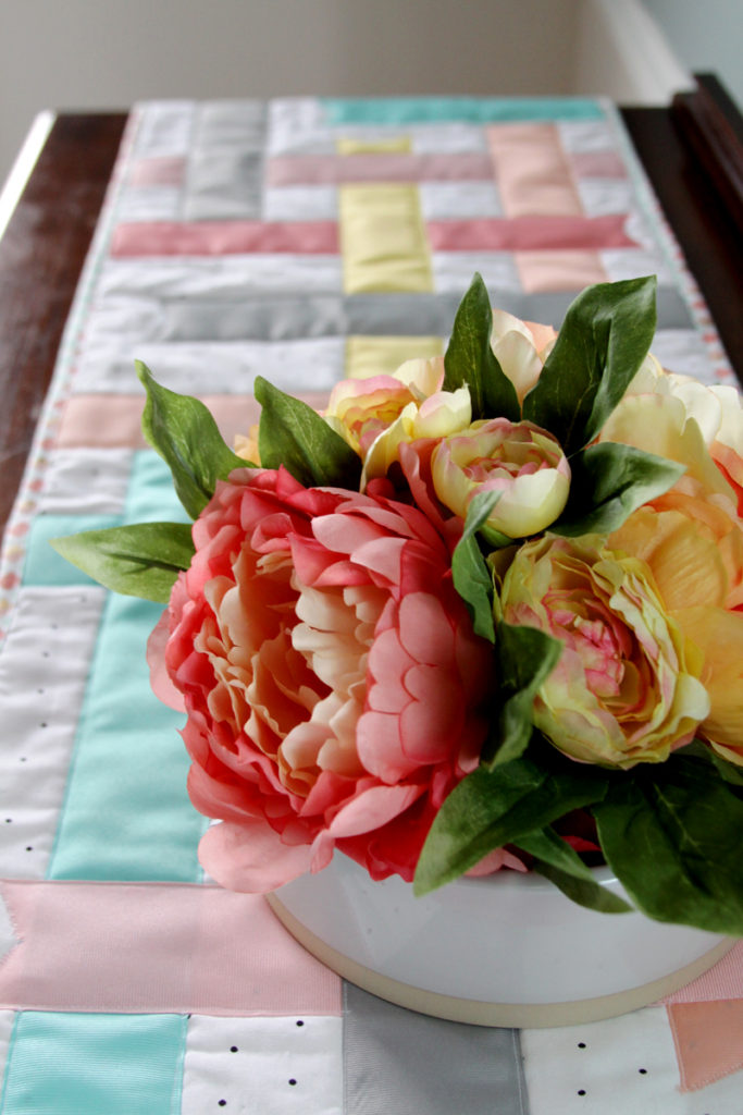 Spring Ribbons and Bows Table Runner