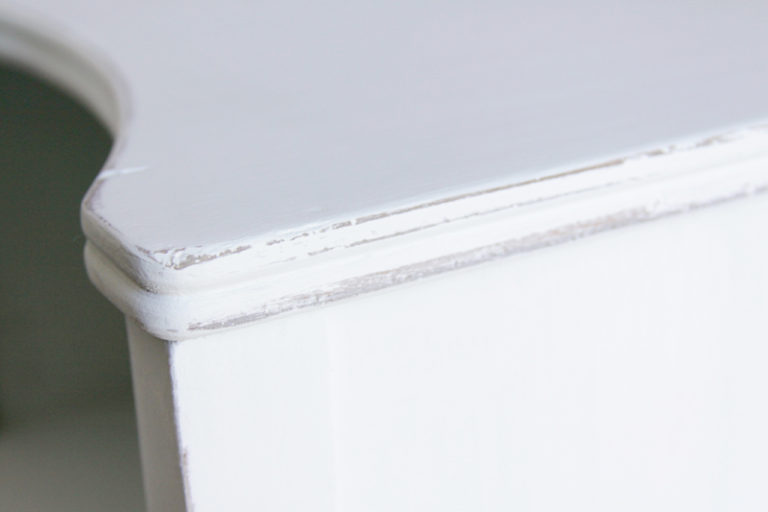 Milk Paint Gossip Bench Refinish