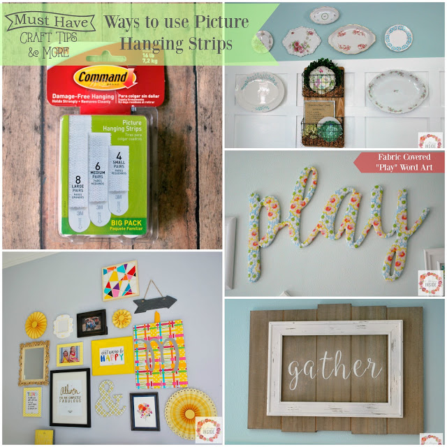 Must Have Craft Tips - Picture Hanging Strips