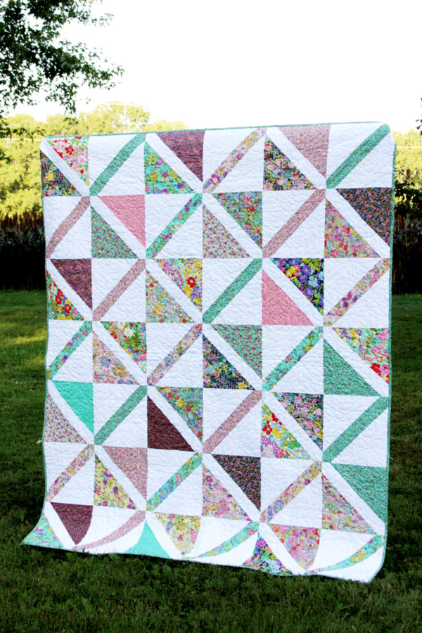 Colorful Crosshatch Quilt