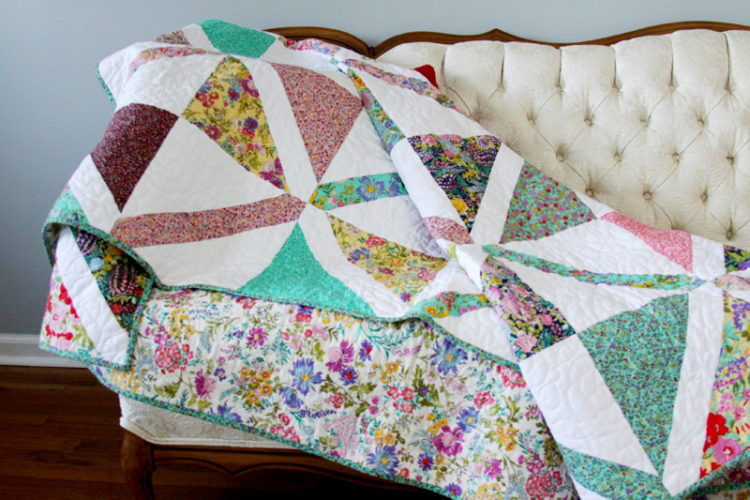 Colorful Crosshatch Quilt