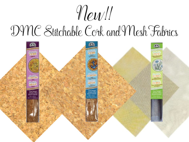 New DMC Cork and Mesh Fabrics