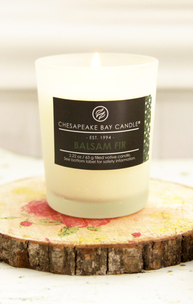 Rustic Floral Candle Coasters