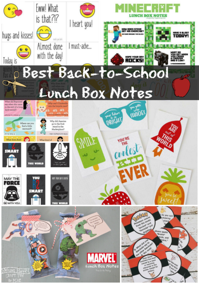 Best Back-To-School Lunch Box Notes