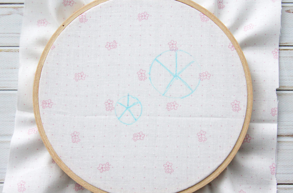 Woven or Wagon Wheel Stitch Tutorial