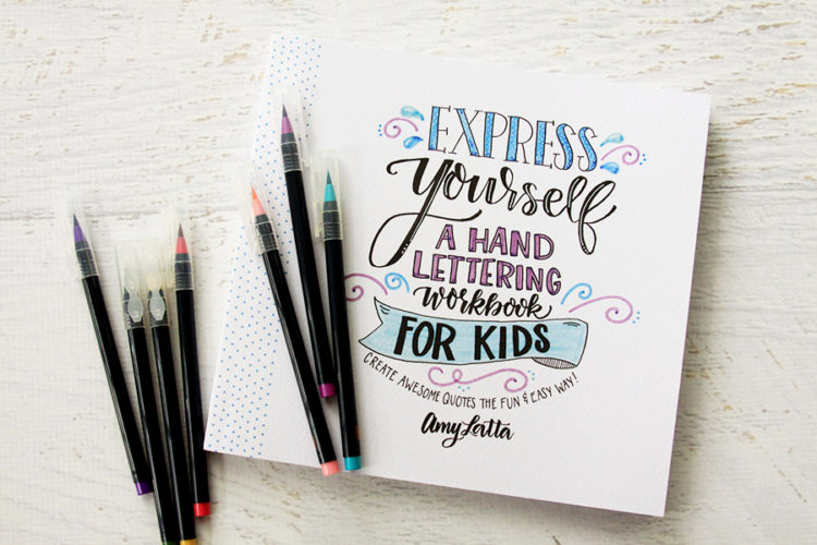 Hand Lettering for Kids Book!