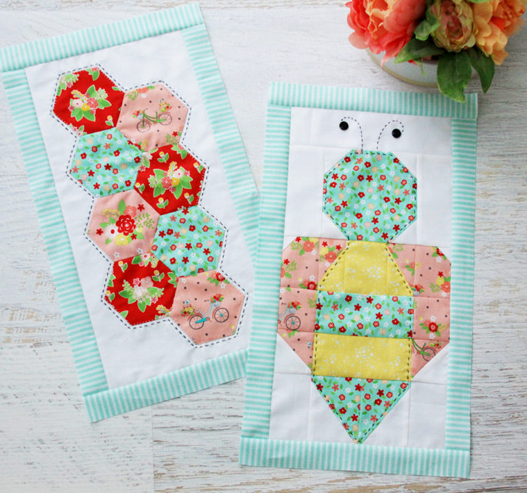 Save the Bees Quilt Block 4