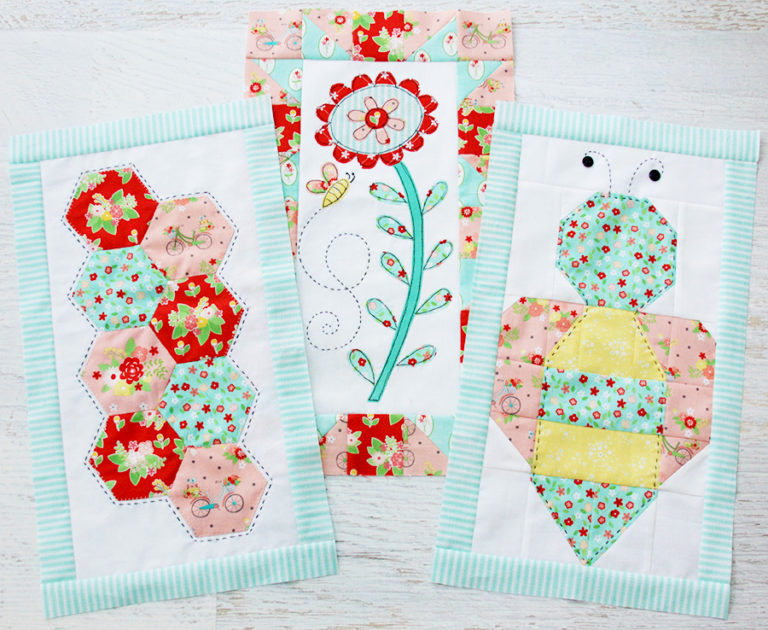 Save the Bees Quilt Block 4