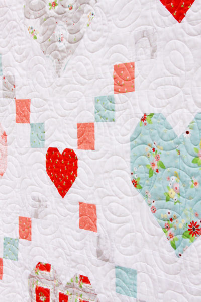 Hearts and Kisses Vintage Keepsakes Quilt Pattern