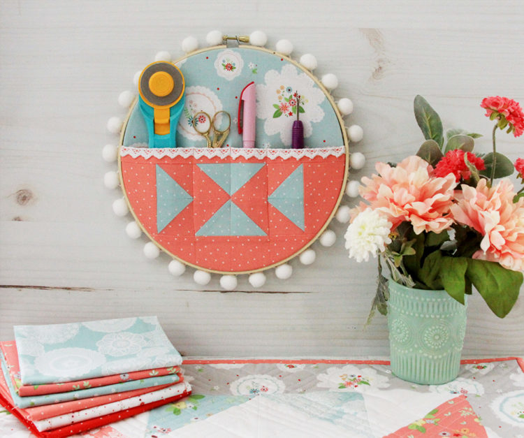 Quilt Supplies Organizer Embroidery Hoop