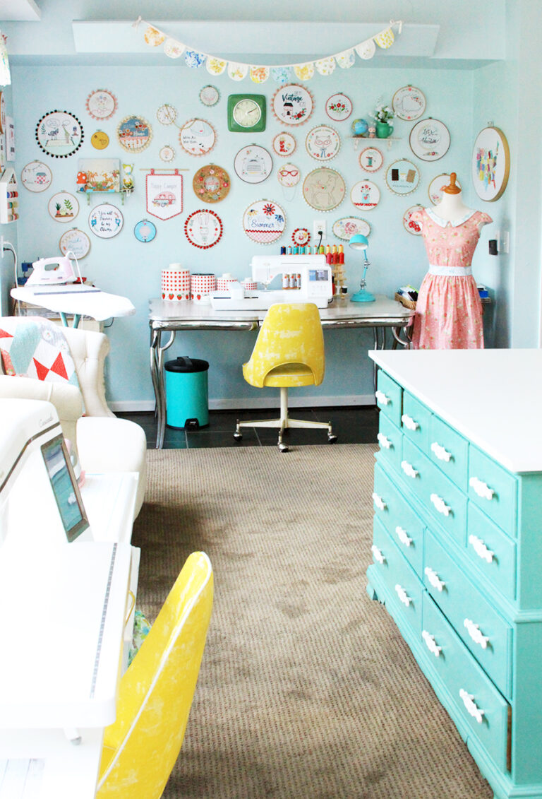 Sewing Room Studio Reveal