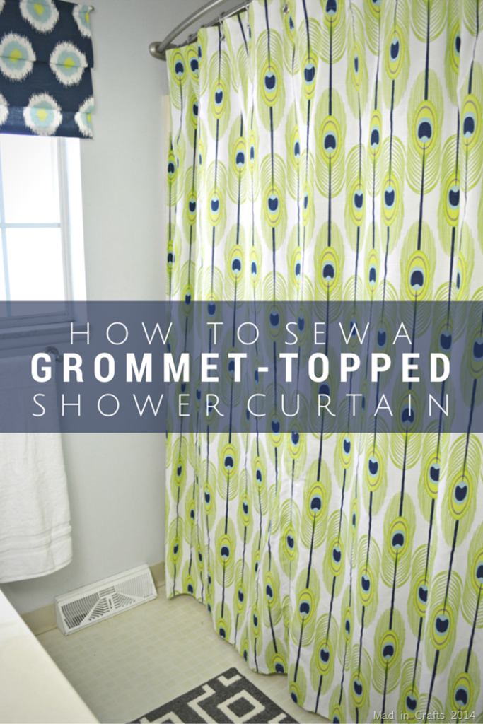 DIY Shower Curtains to Sew
