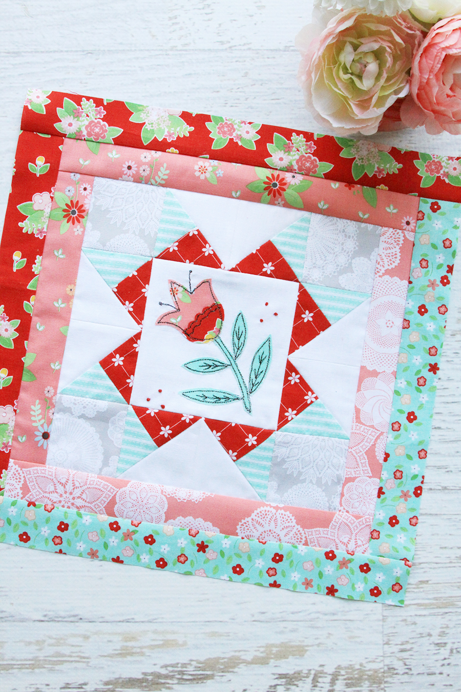 Happy Little Things Quilt Block 2