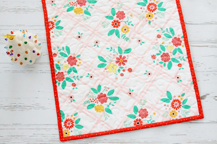 Fresh Fat Quarter Quilts Table Runner