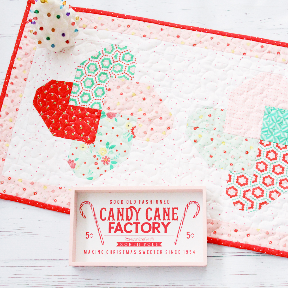 Fresh Fat Quarter Quilts Table Runner