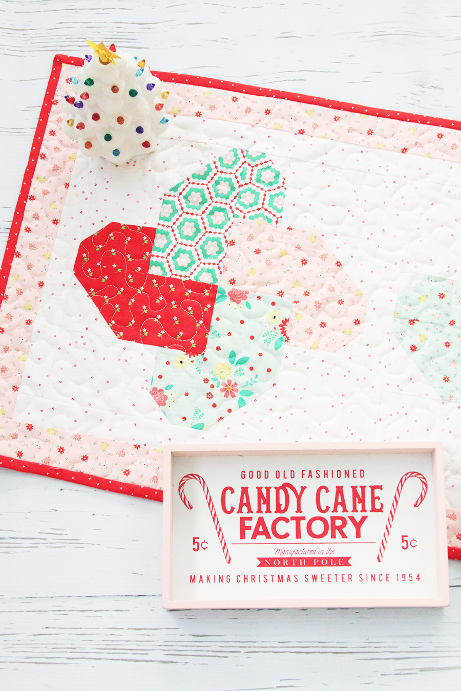 Fresh Fat Quarter Quilts Table Runner