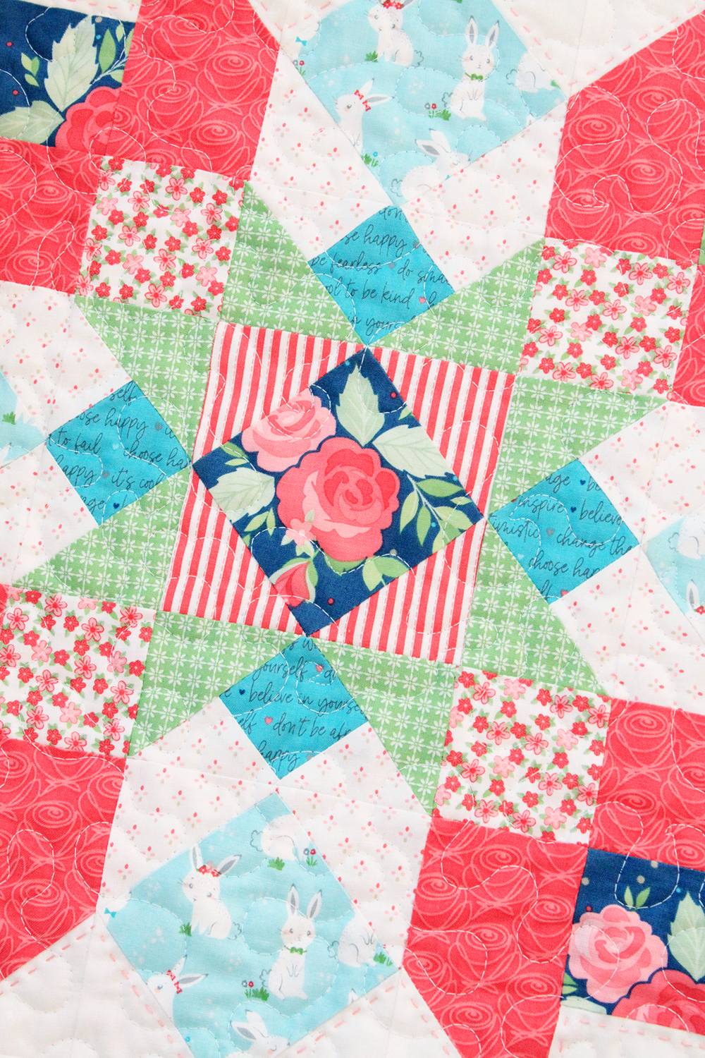 Winifred Rose Mini Quilt