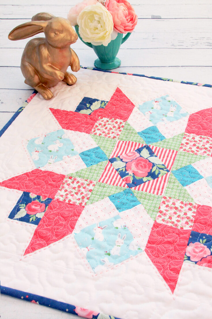 Winifred Rose Mini Quilt