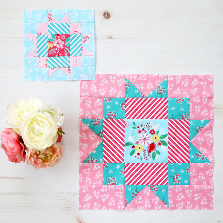 Easy Maple Star Quilt Block – RBD Block Challenge
