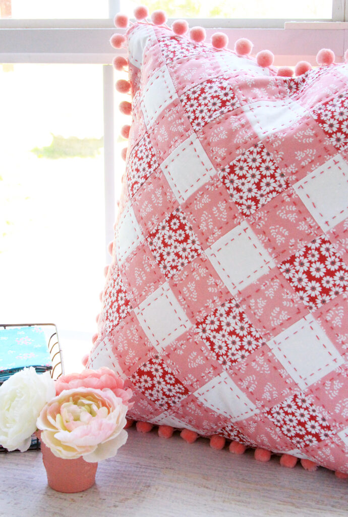 Patchwork Gingham Pillows