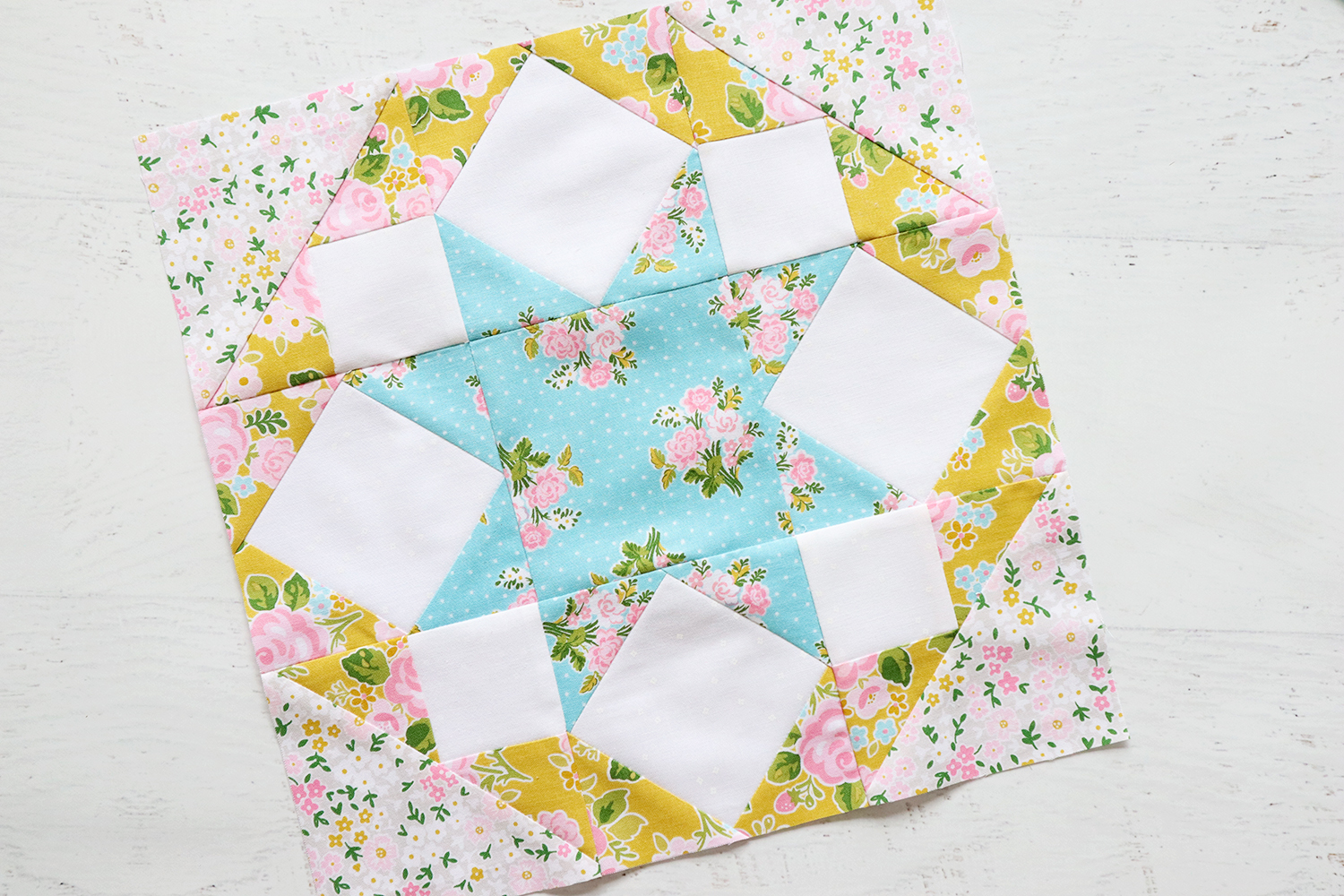 Rolling Star Quilt Blocks with Fat Quarter Shop