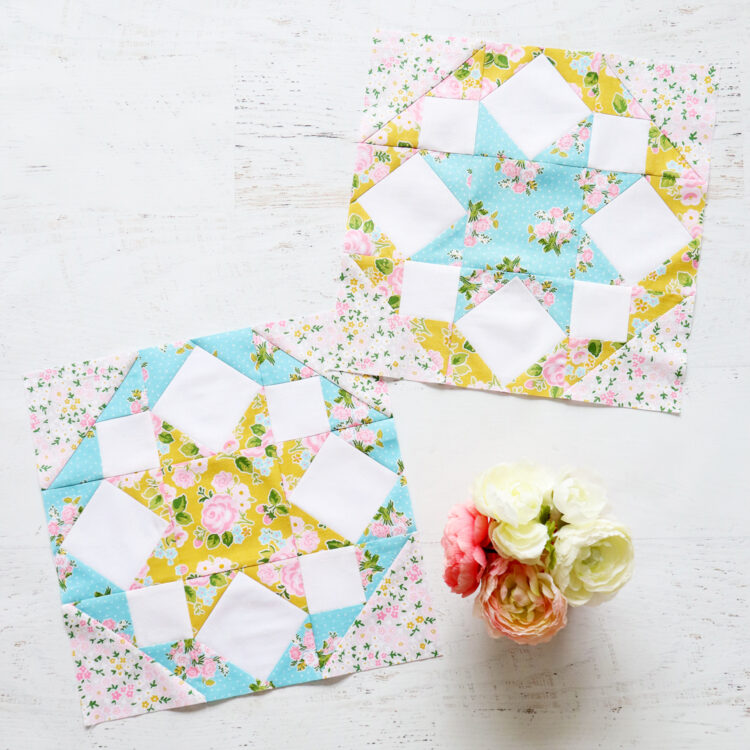 Rolling Star Quilt Blocks with Fat Quarter Shop