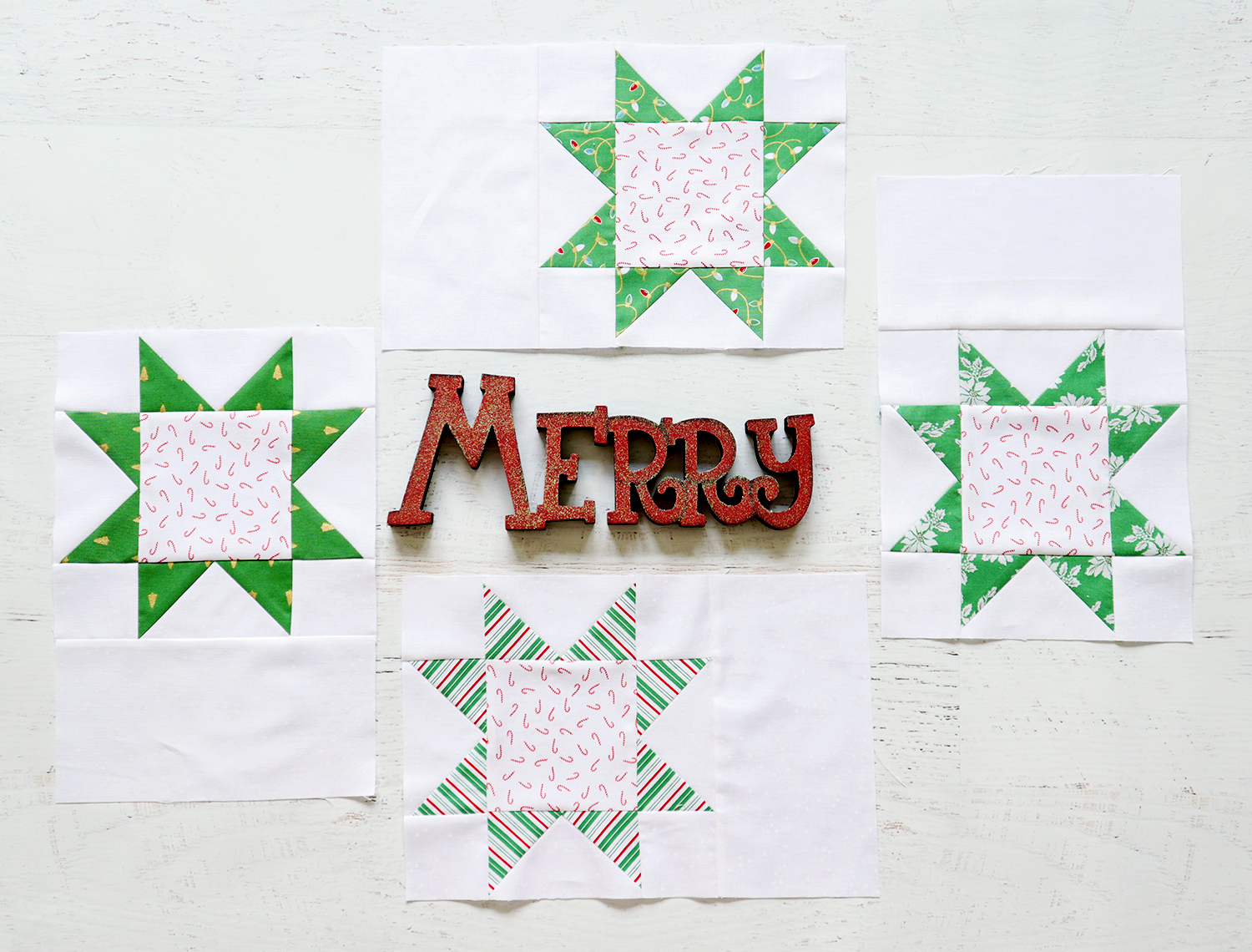 Jelly Snowflake Mystery Quilt Week 2