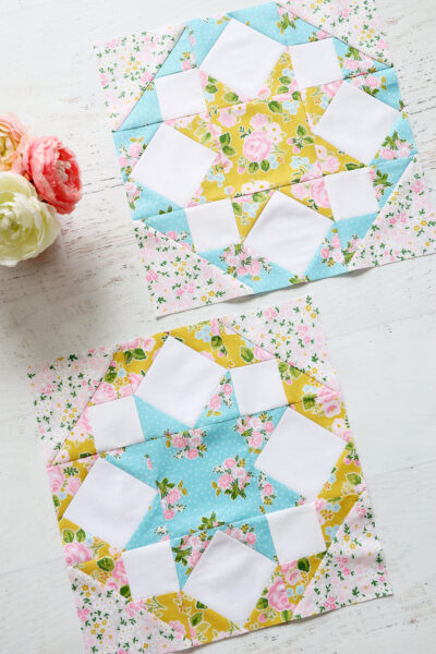 Rolling Star Quilt Blocks with Fat Quarter Shop