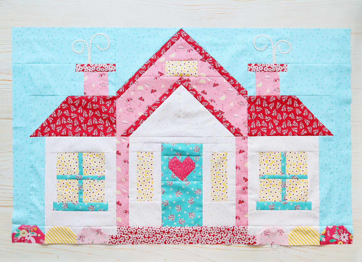 Quilter’s Cottage Sew Along House Block