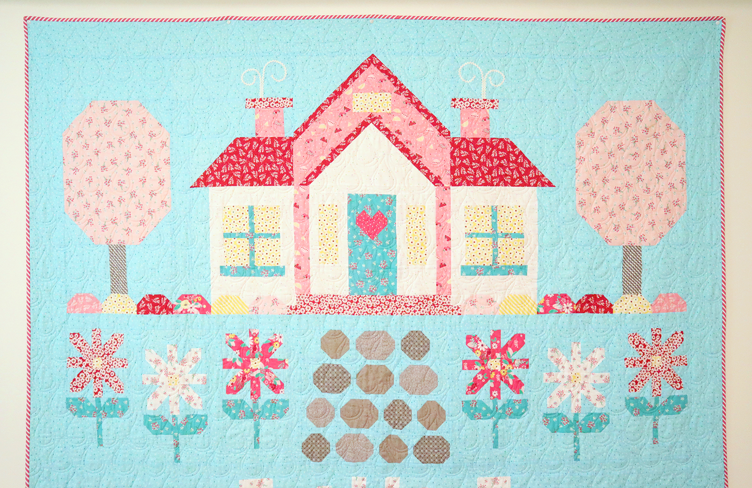 Quilter’s Cottage Finished Quilt