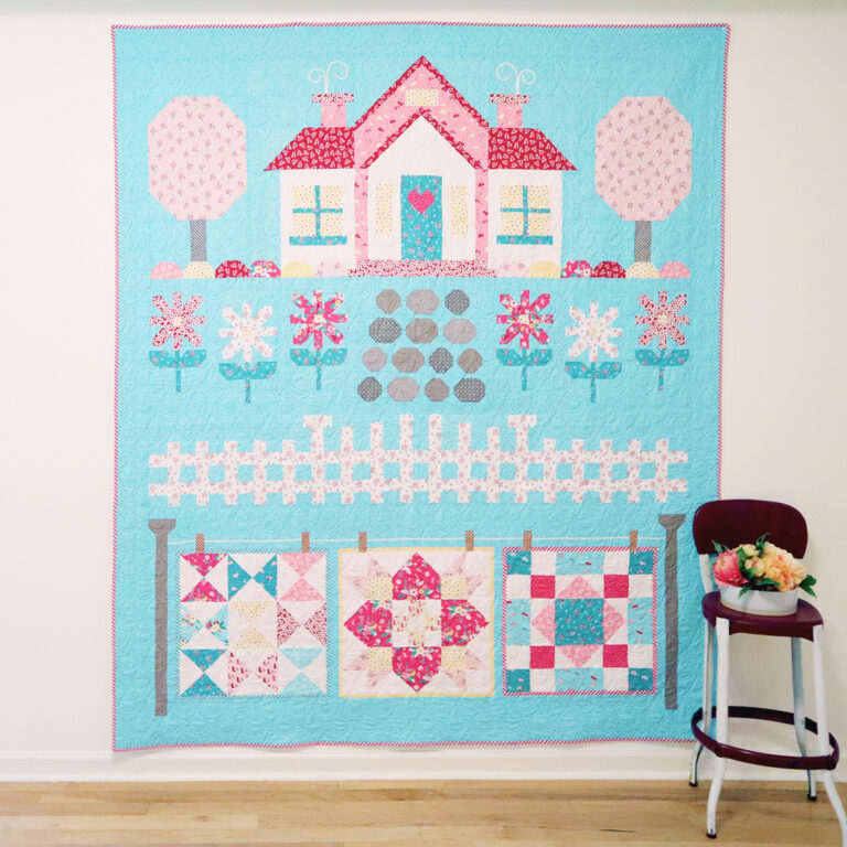Quilter’s Cottage Finished Quilt
