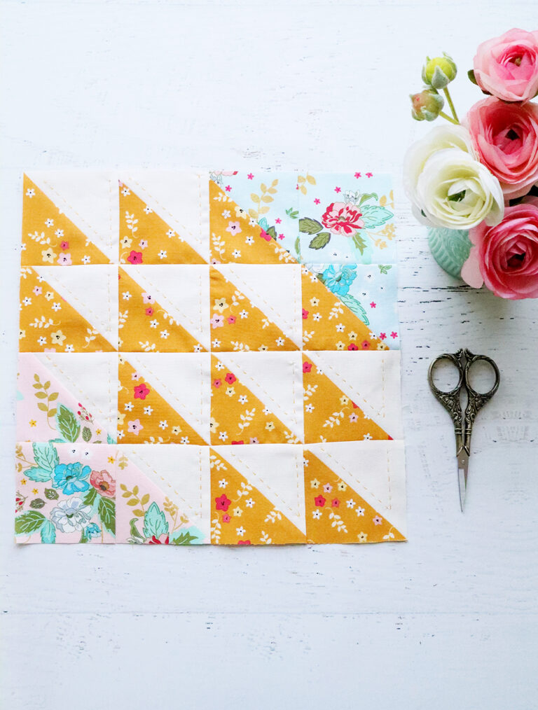 Ocean Waves Quilt Block – RBD Block Challenge