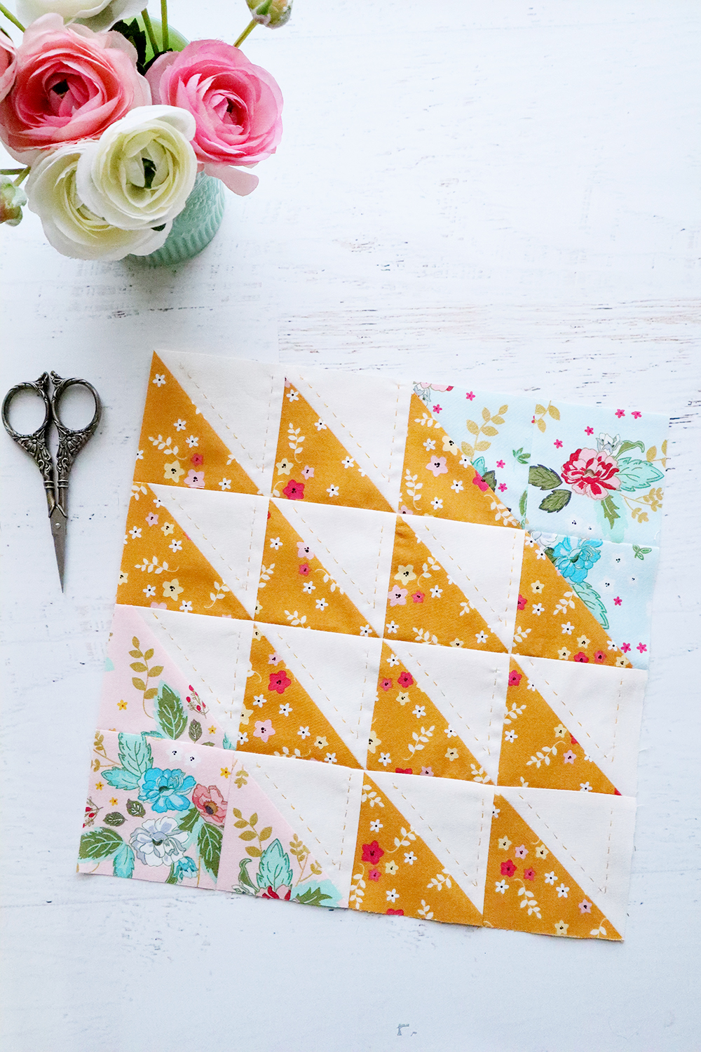 Ocean Waves Quilt Block – RBD Block Challenge