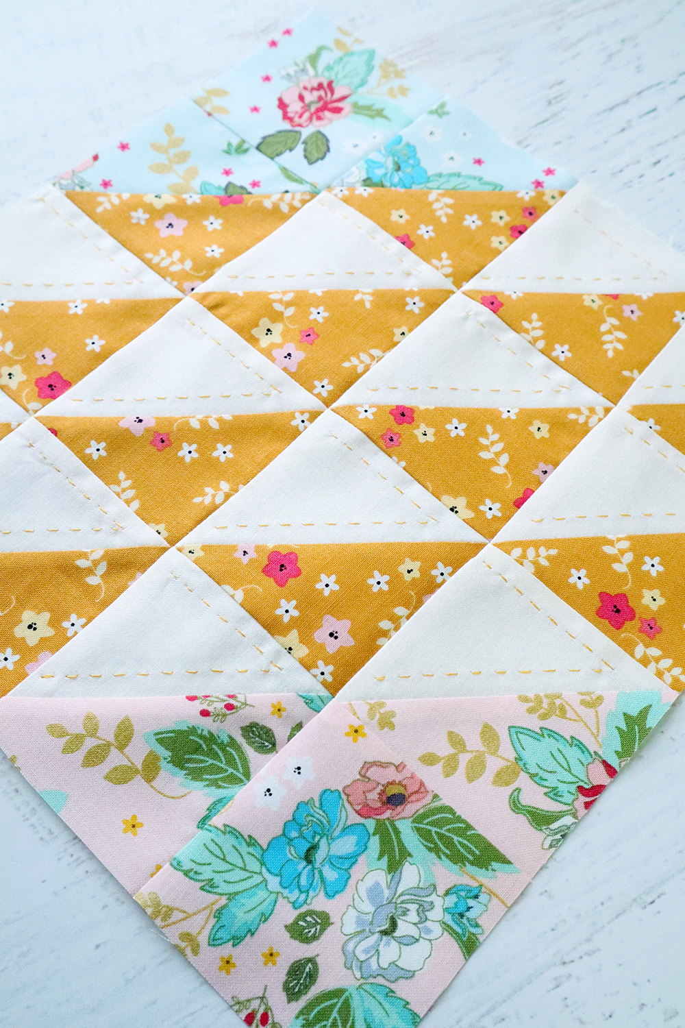 Ocean Waves Quilt Block – RBD Block Challenge