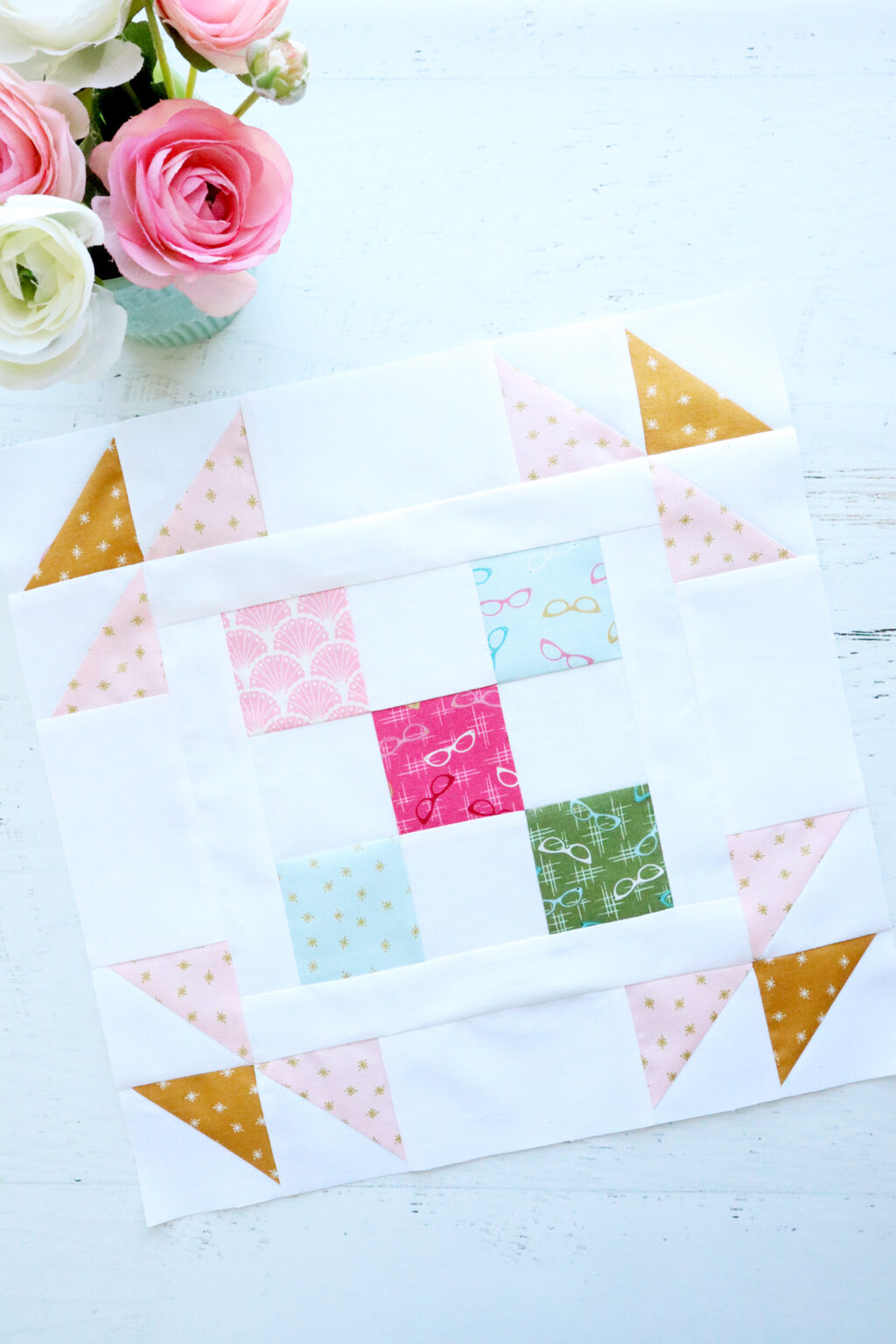 Open Star Block – Swinging on a Star Sew Along