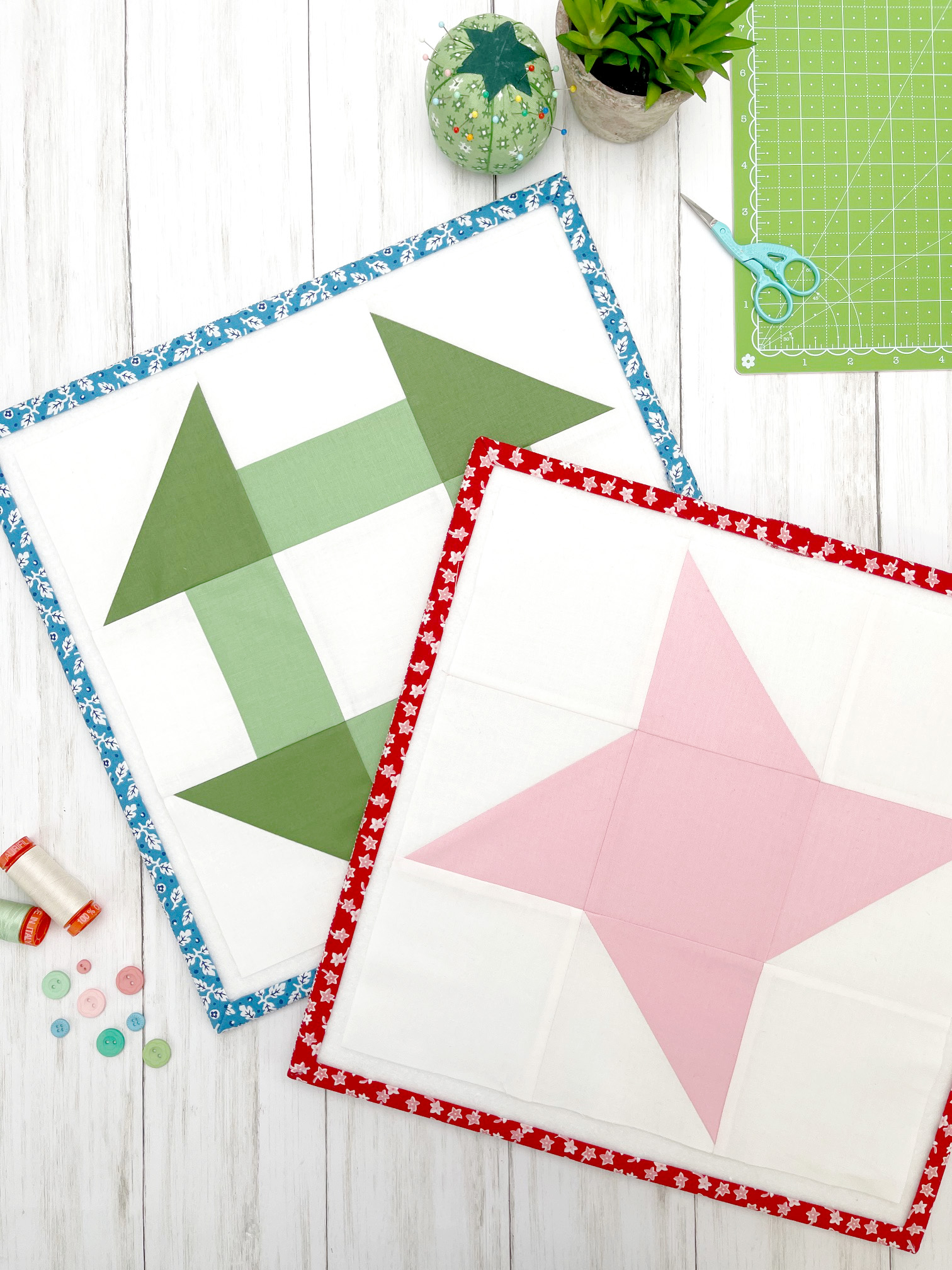 Friendship Star Block -Building Blocks Quilt