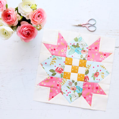 Checkerboard Star Block – RBD Block Challenge