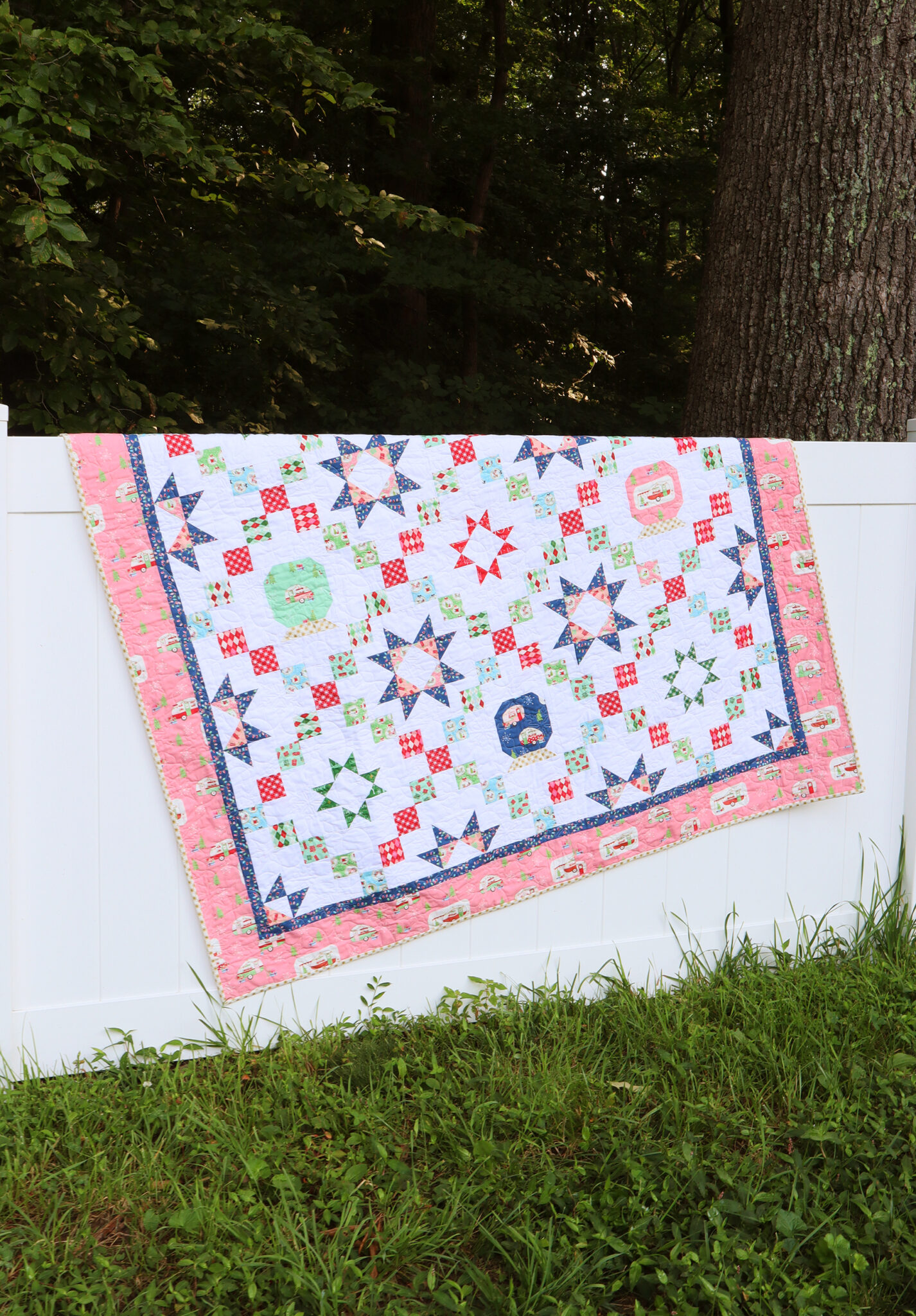 Starry Snow Globe Quilt