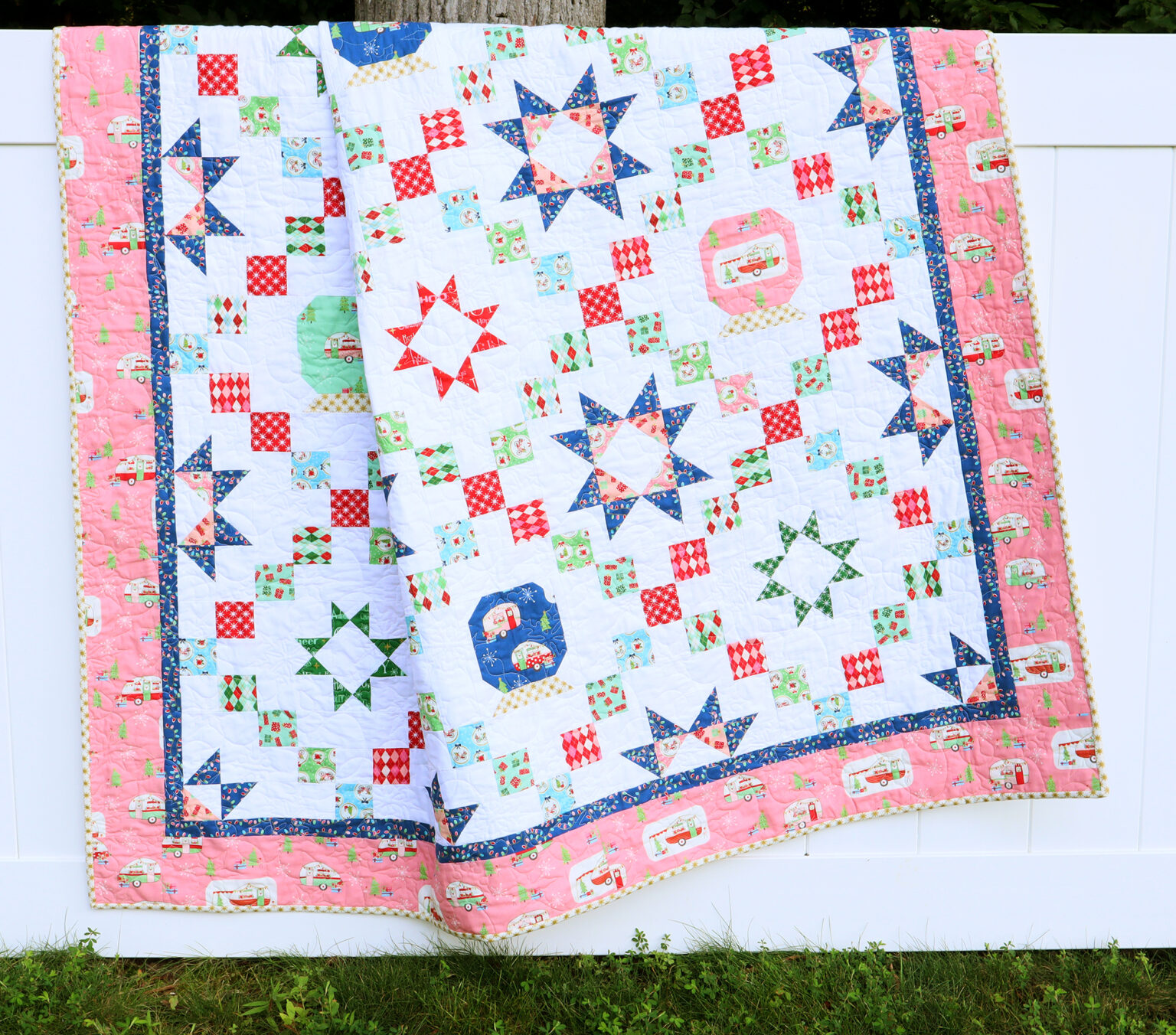 Starry Snow Globe Quilt